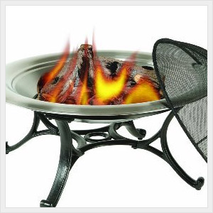 This Stainless Steel Fire Bowl Helps You Stay Warm On Cool Nights ...